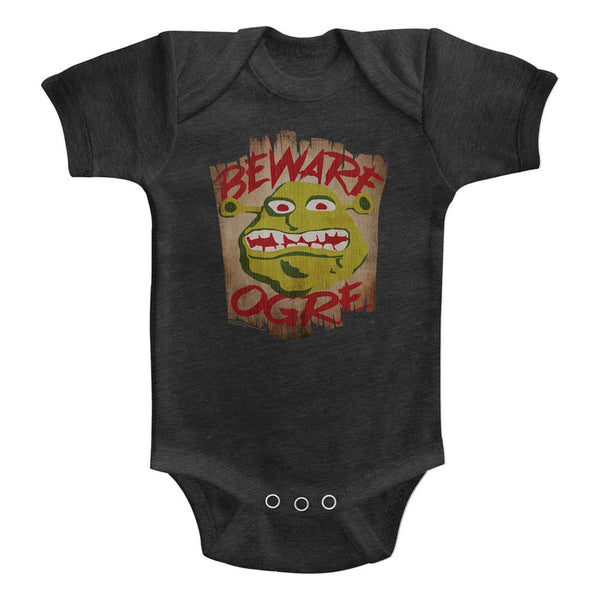 Shrek Beware Baby Heather Bodysuit - Kiditude