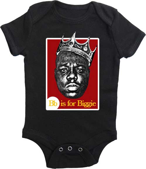 Notorious B.I.G. Biggie Smalls Baby Bodysuit - Kiditude